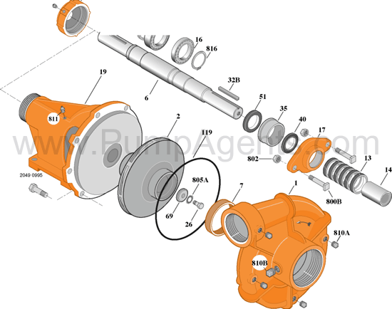 Parts for Berkeley Pump model # B55210